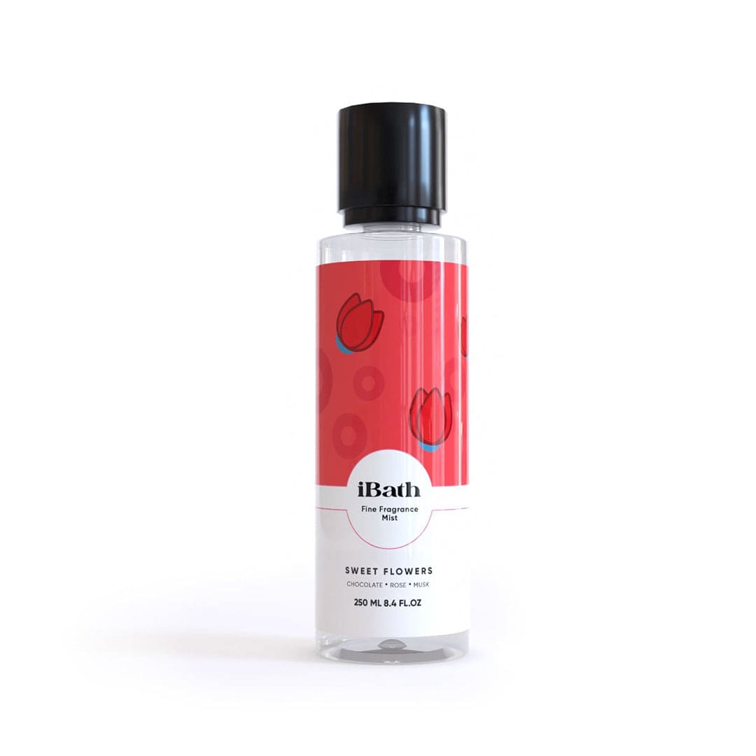 Al Musbah iBath Sweet Flowers Fine Fragrance Mist - 250ml – XOXO Beauty ...