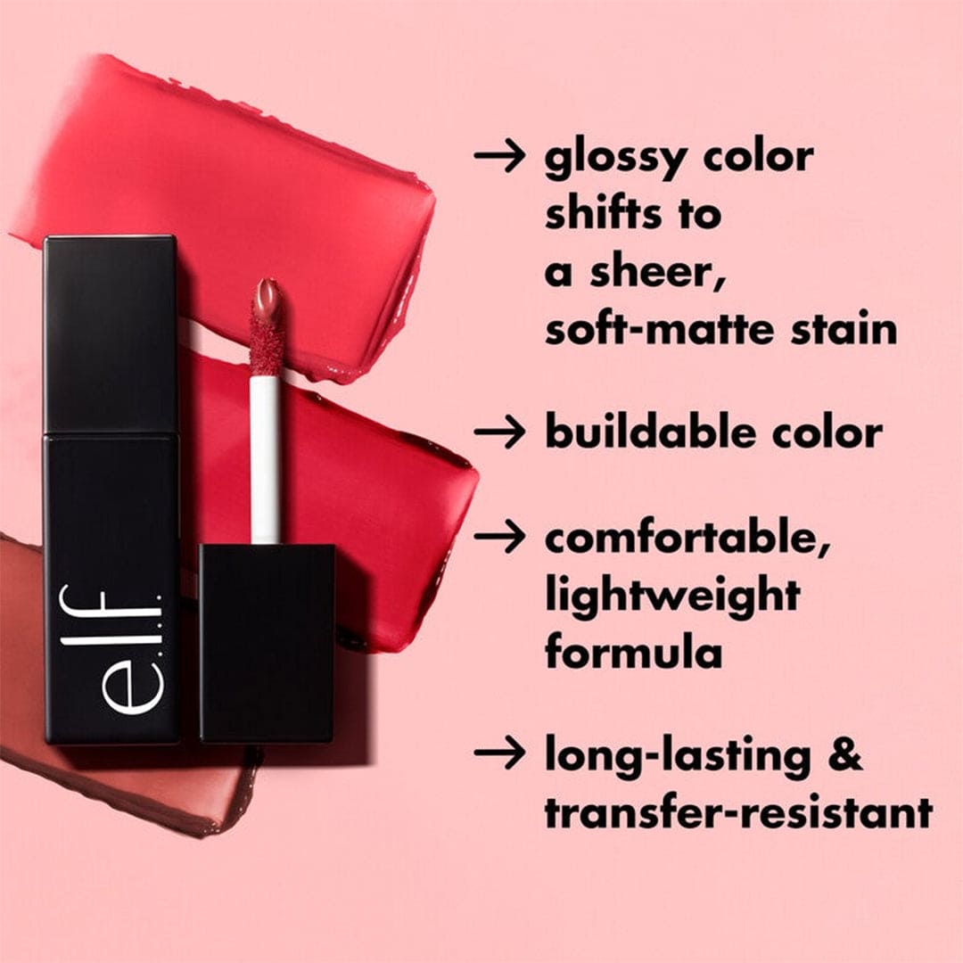 e.l.f. Glossy Long-Lasting Lip Stain – XOXO Beauty & Cosmetics